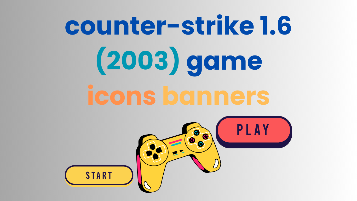 counter-strike 1.6 (2003) game icons banners